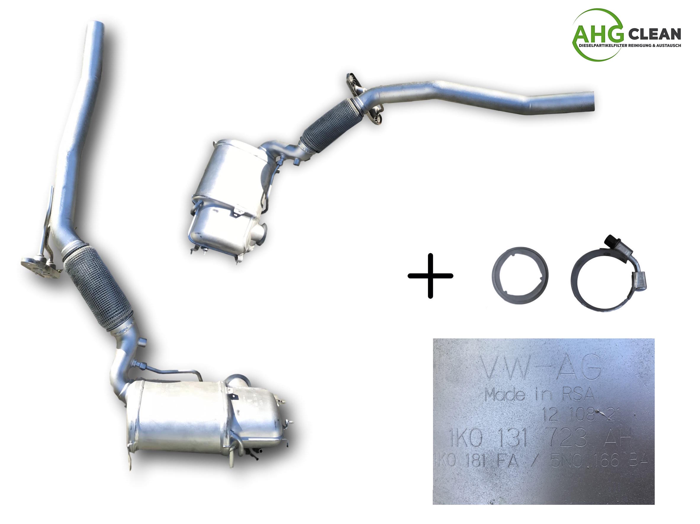 Original filtro de partículas diesel dpf para AUDI VW SEAT SKODA 1.6 ...